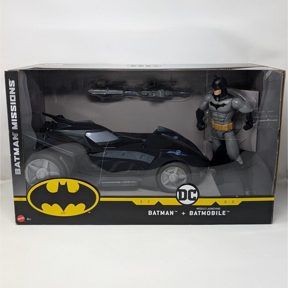 Mattel | Toys | Mattel Dc Batman Missions True Moves Batman Missile ...